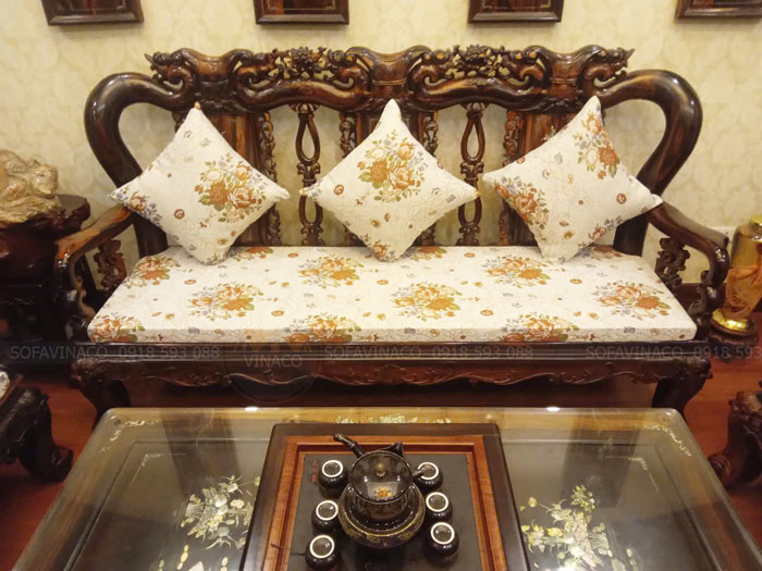 Làm đệm ghế gỗ, đệm ghế sofa gỗ giá rẻ - Bảng giá chi tiết